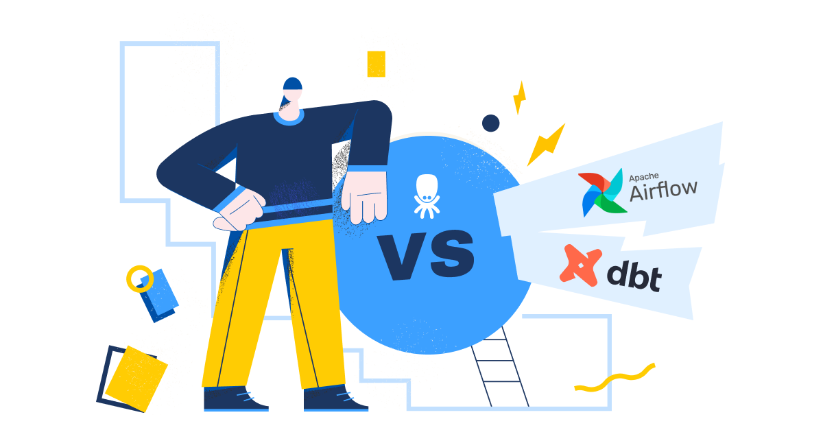 dbt vs Airflow vs Keboola